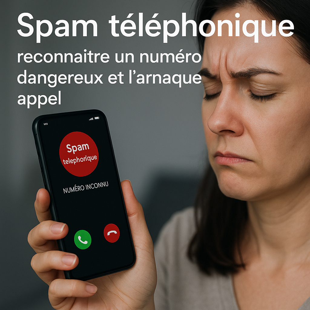 Spam téléphonique : reconnaître un numéro dangereux et l’arnaque appel ...